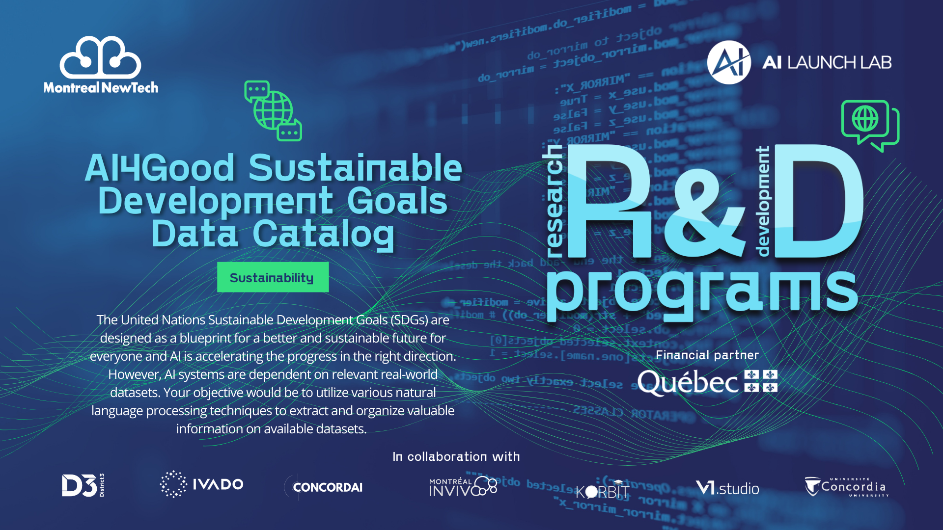 SUMMER 2021 R&D PROGRAM – AI Launch Lab / Lancement IA